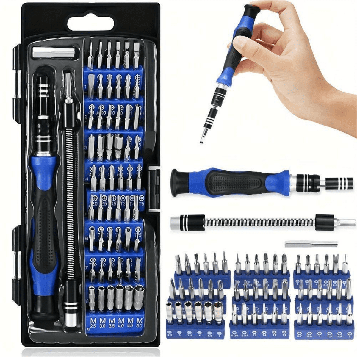 Precision Screwdriver Set 61 in 1 Small Screwdriver Set with 57 ...
