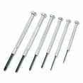 Precision Screwdriver Set, Six-Piece, Phillips/Slotted, Assorted ...