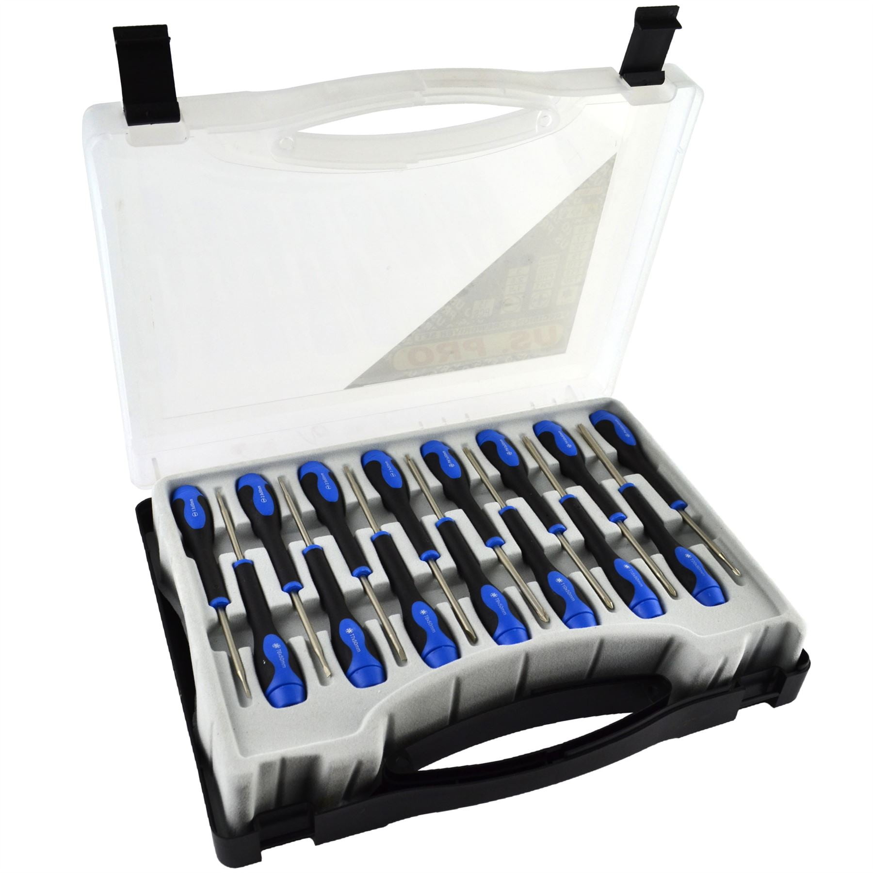 Precision Screwdriver Set Torx / Flat / Phillips 15pc U S Pro Tools ...
