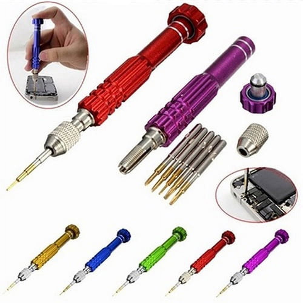 Precision Screwdriver Set of 5, Professional Repair Tool Kit for iPhone ...