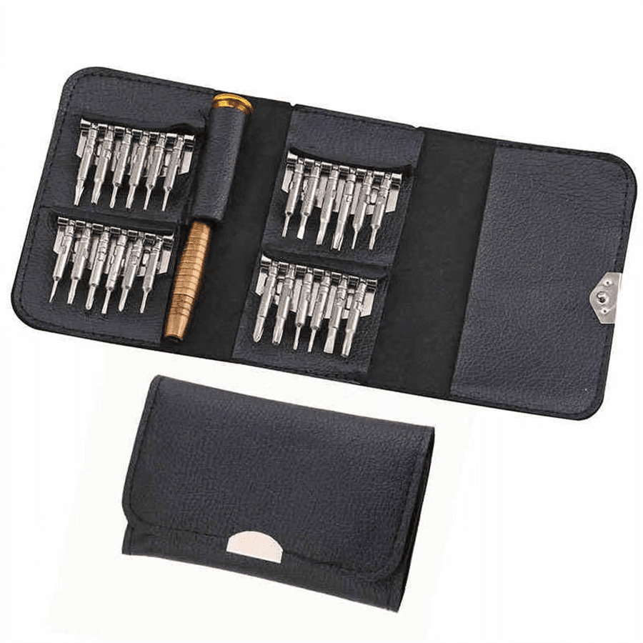 Precision Screwdrivers, 25-1 Repair Kit, Screwdriver Set With Leather ...