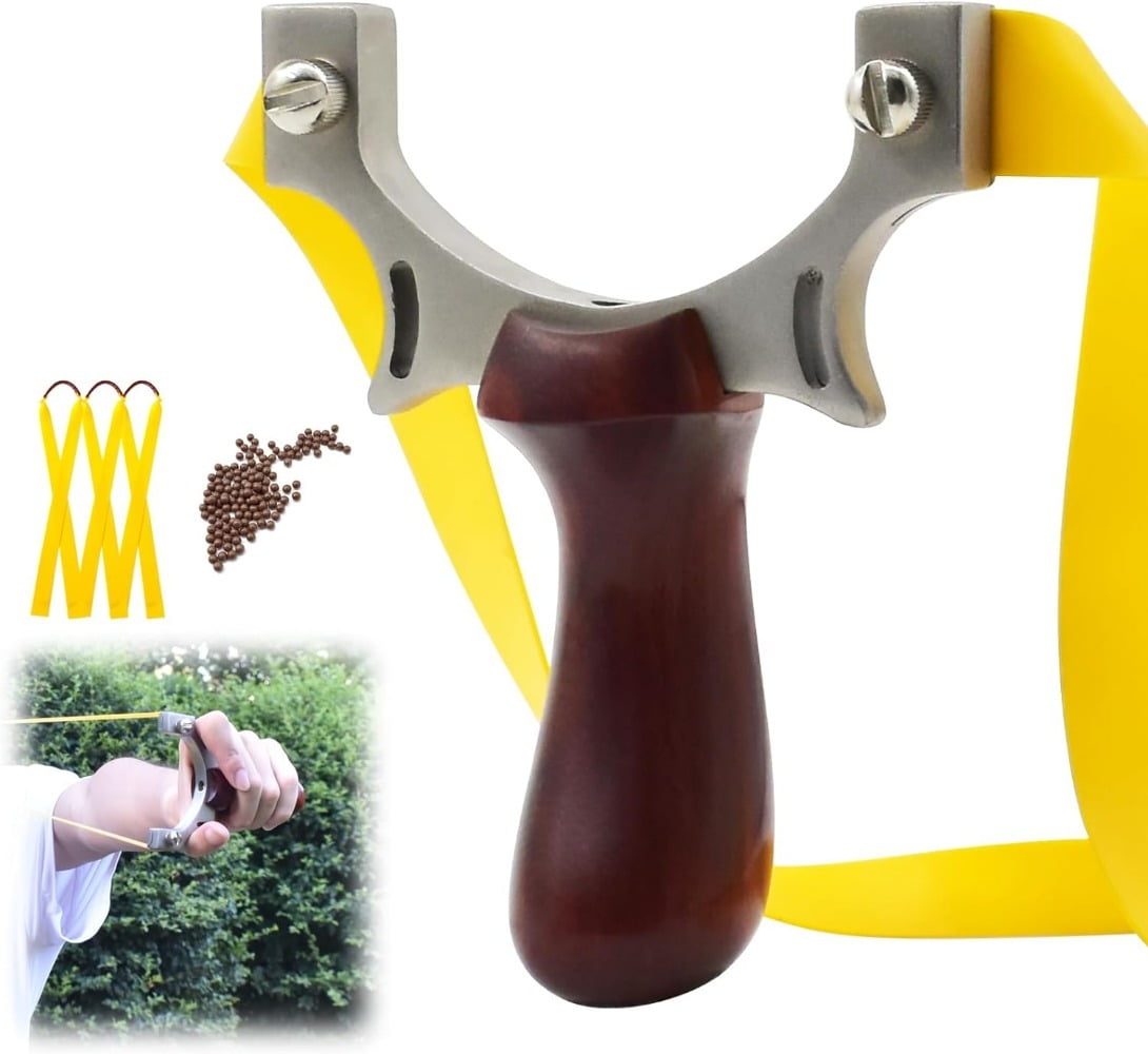 Precision Slingshot Catapult, Professional Hunting Slingshot for ...