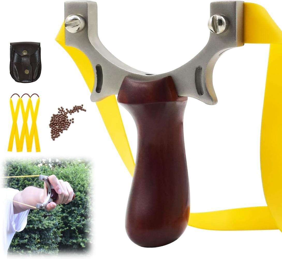 Precision Slingshot Catapult, Professional Hunting Slingshot for ...