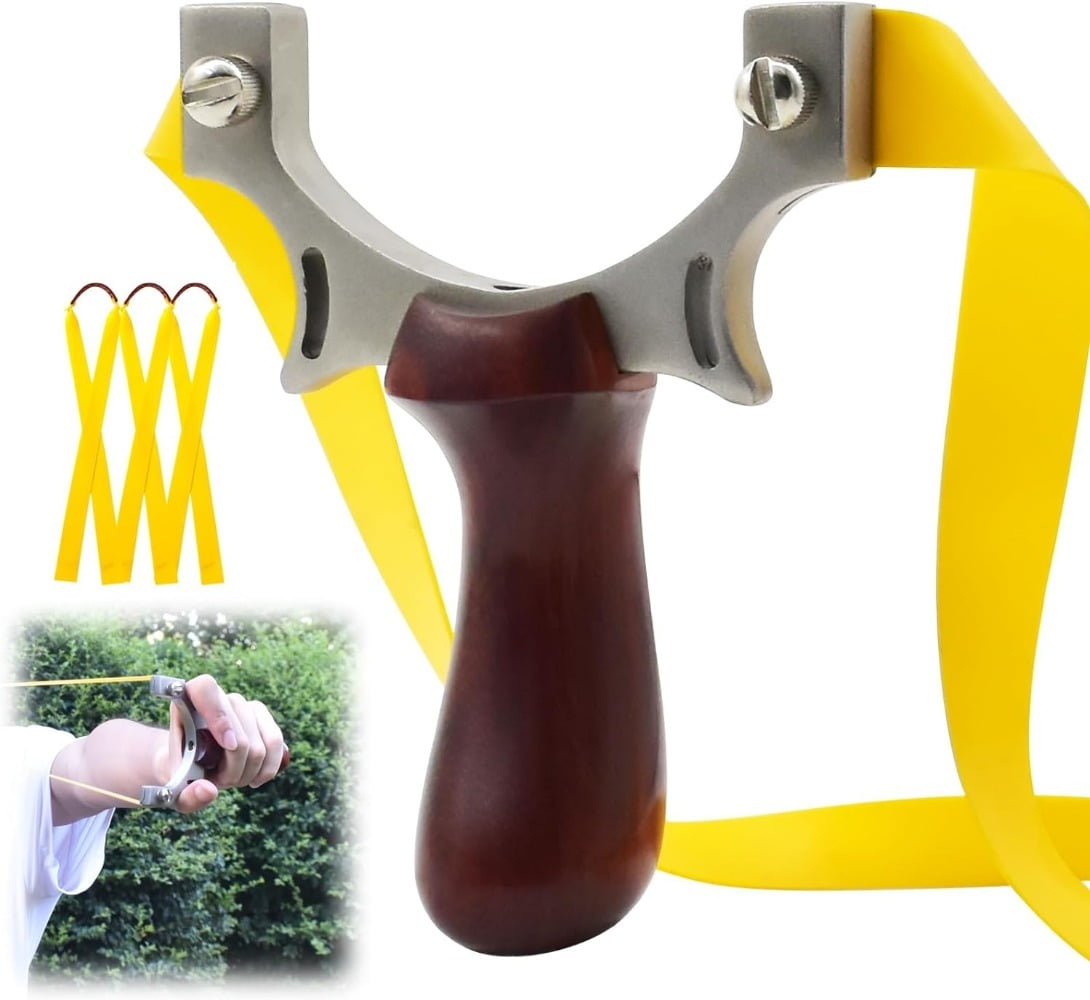Precision Slingshot Catapult, Professional Hunting Slingshot for ...