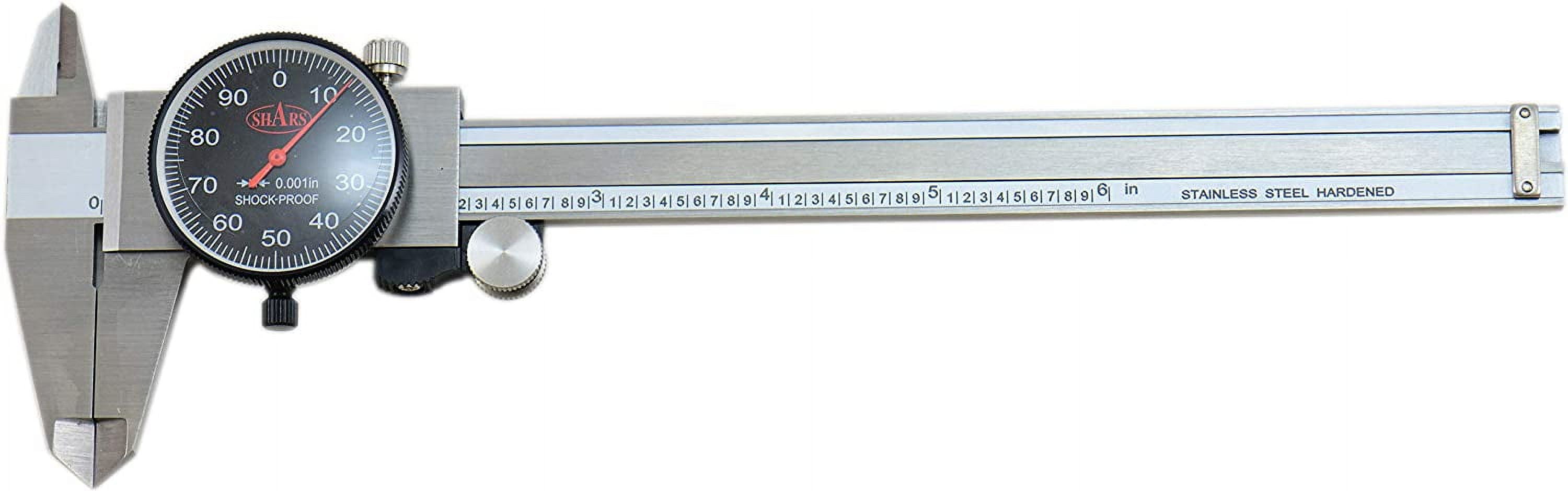 Precision Stainless Steel Shock Proof Dial Caliper .001" Graduation ...