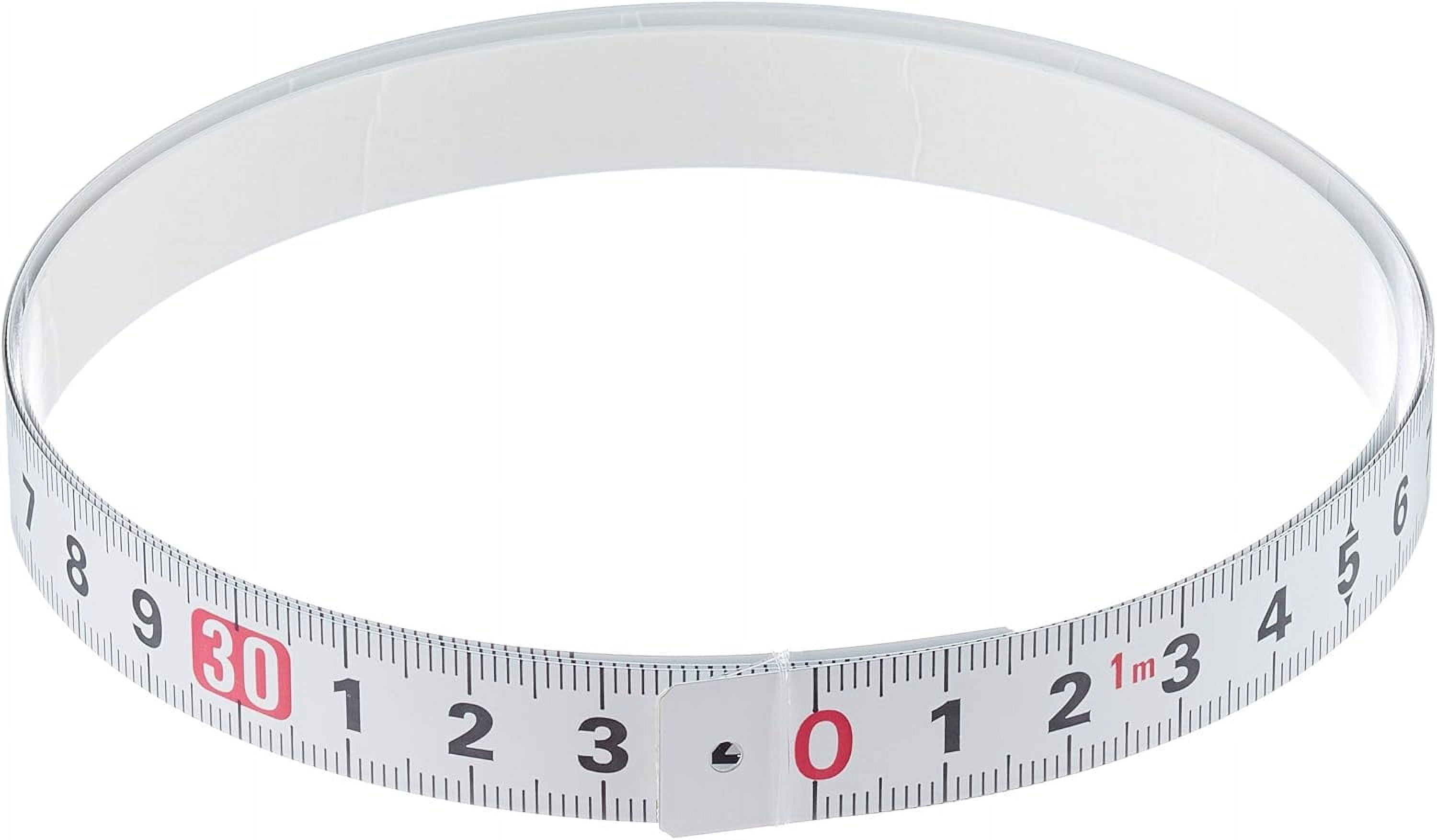 Precision Steel Self-Adhesive Measuring Tape, Dual-Scale Precision for ...