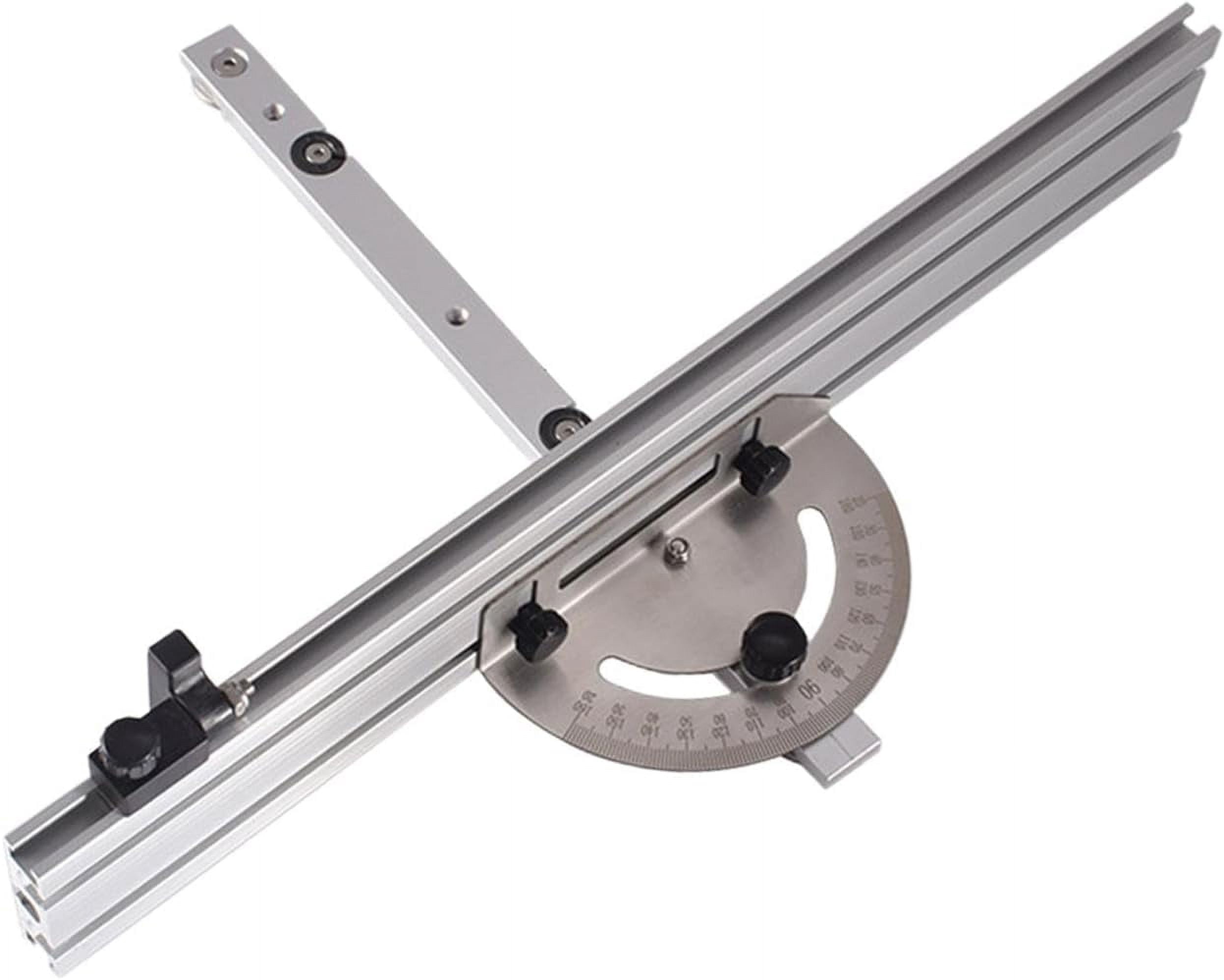 Precision Table Saw Miter Gauge System with Miter Fence, 120°Angle ...