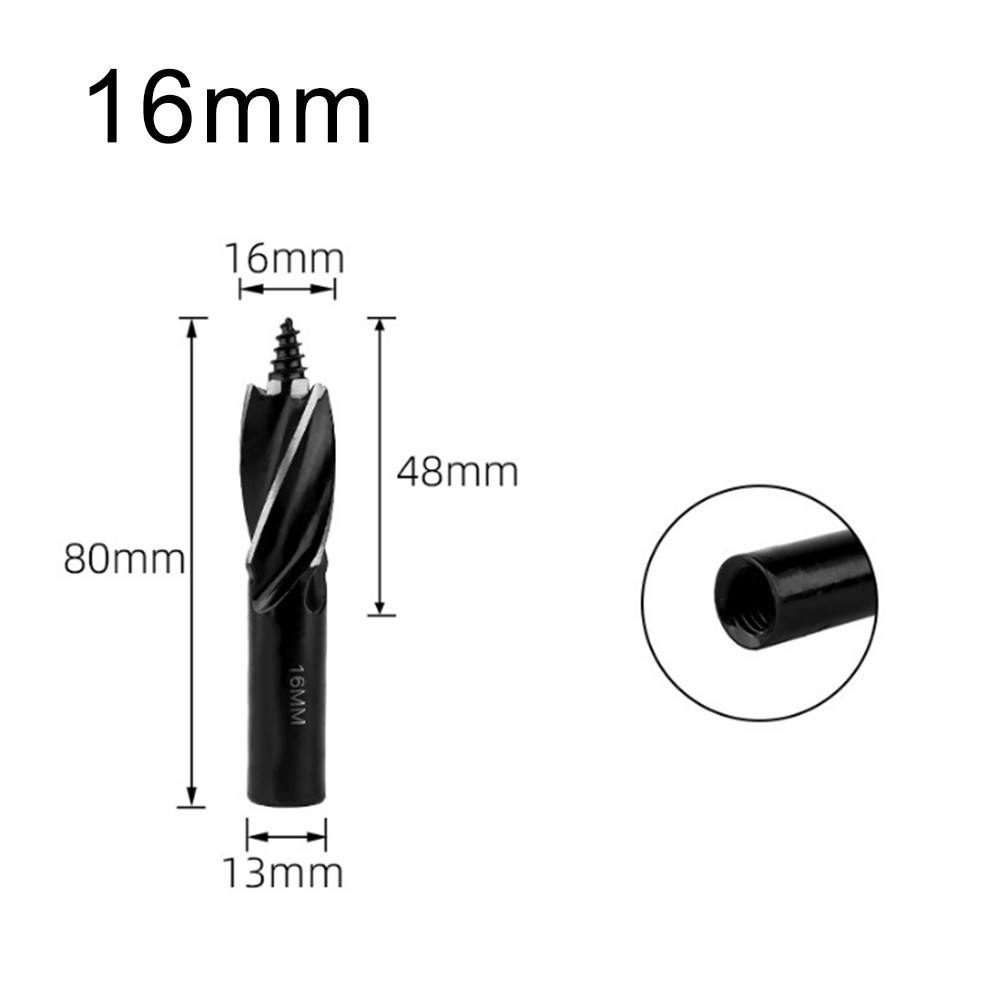 Precision Tool 13mm Round Handle Drill Bit Featuring Four Blades ...