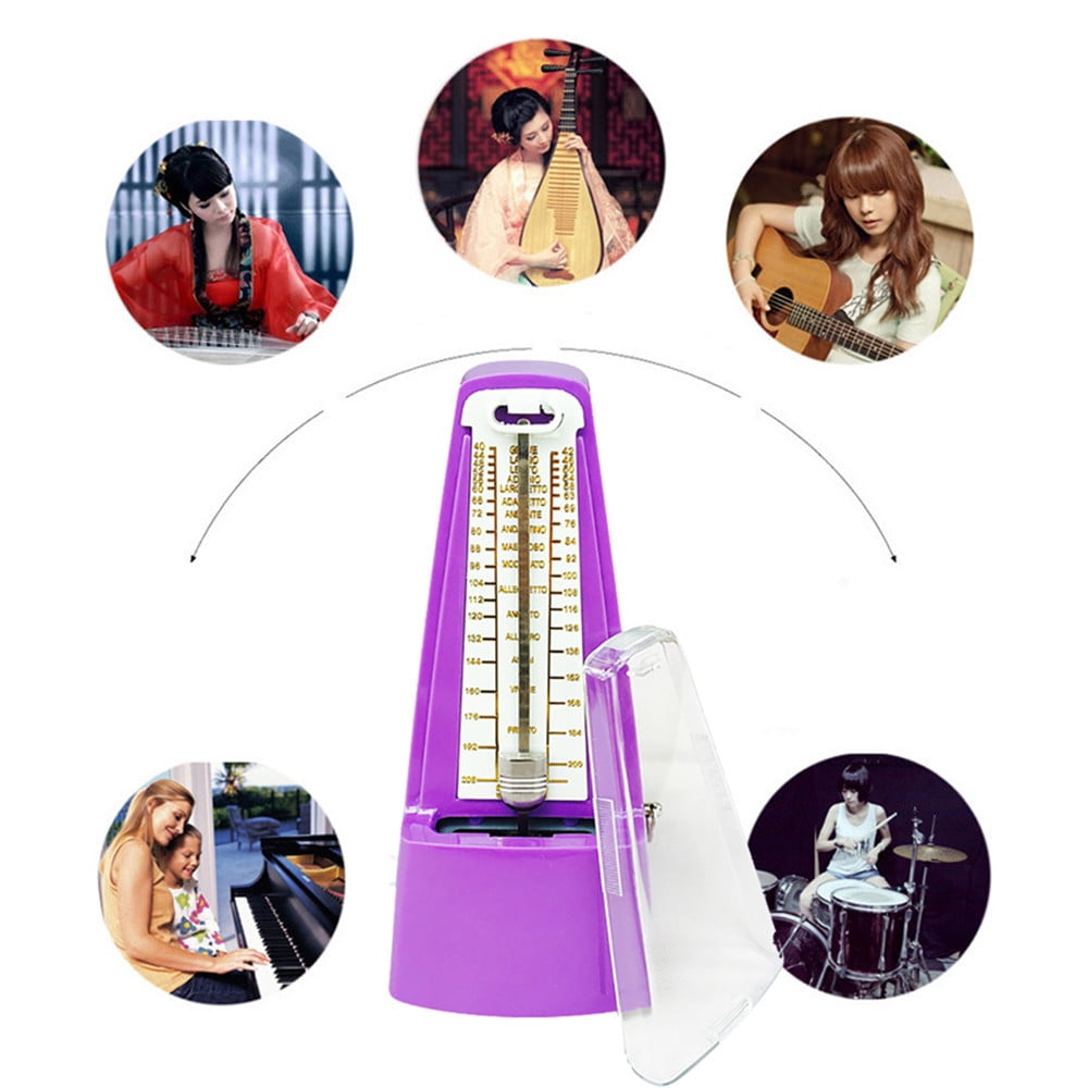 Precision Tuning Metronome, Mechanical Wind-Up Clockwork, Silent ...