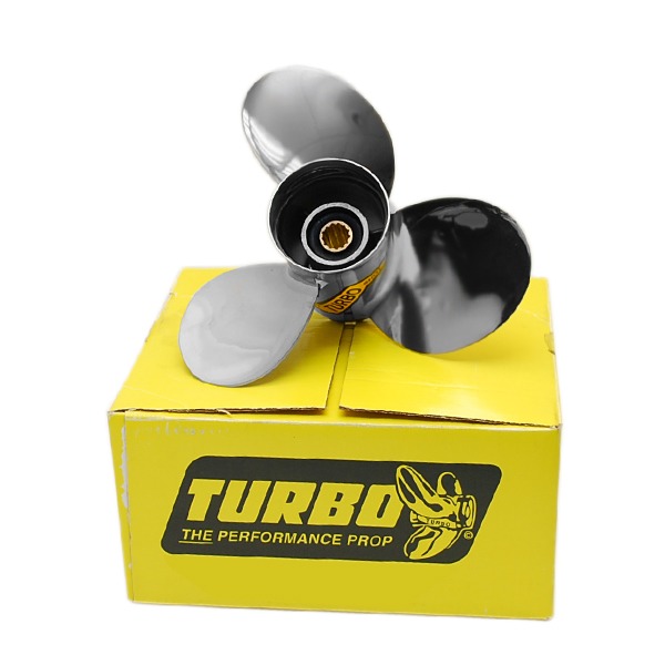 Precision Turbo Pontoon/UT Boat Propeller PY120013R | RH 12 x 13P SS ...