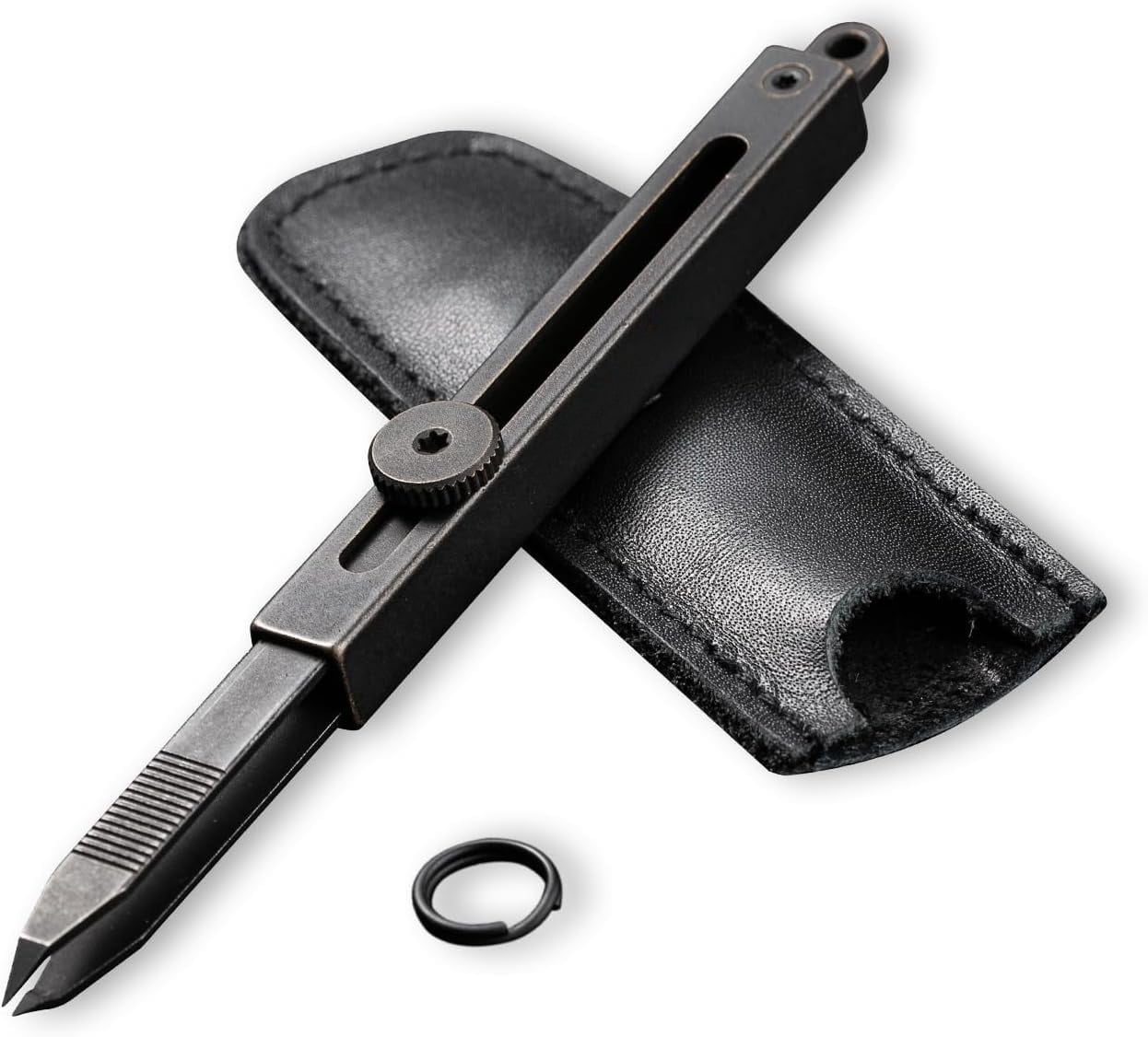 Precision Tweezers for Splinters, Retractable Keychain Tweezers for Men ...