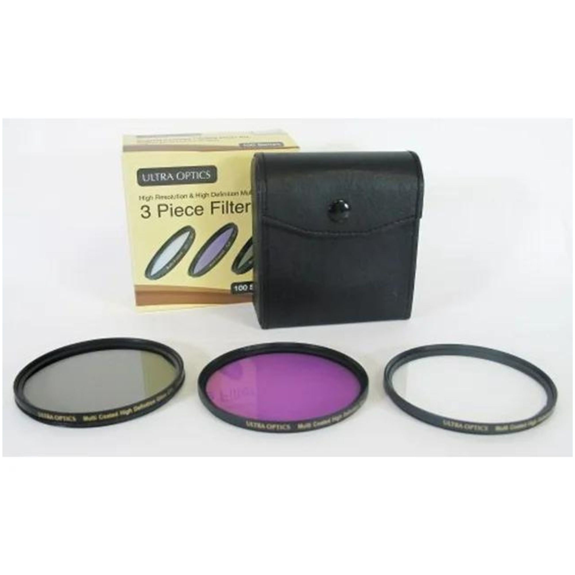 Precision Ultra Optics 3pc Camera Filter Kit, Protects Equipment ...