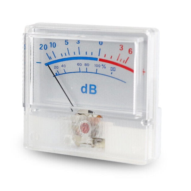 Precision VU Meter Display for Audio Recording Devices Essential Tool ...