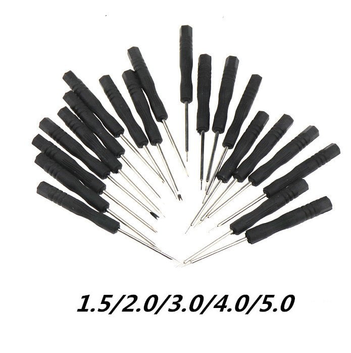 Precision Watch Repair Screwdriver Set (Black 2.0 V type) - Walmart.com