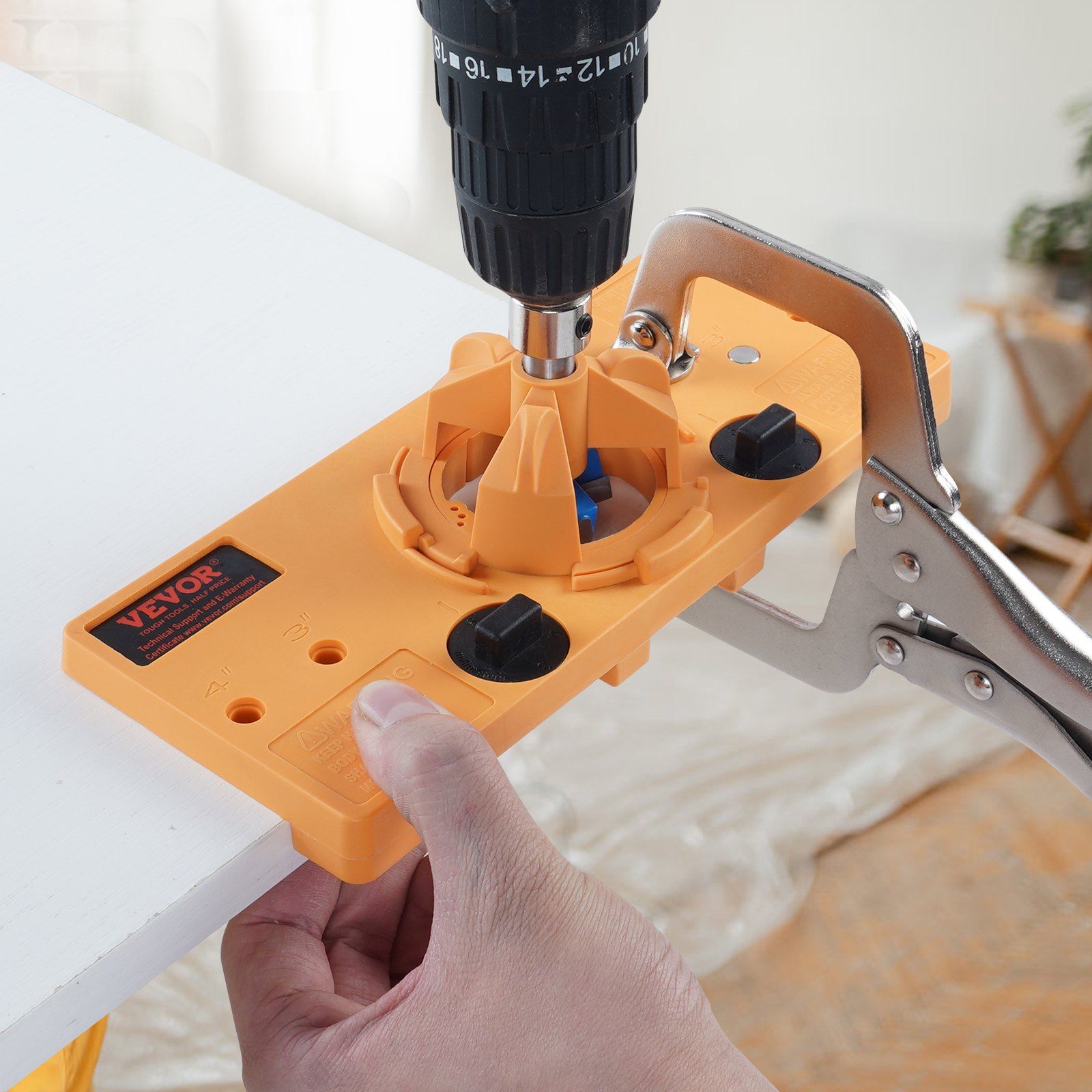 Precision Woodworking Drill Jig Kit for Concealed Hinges, Cabinet Hinge ...