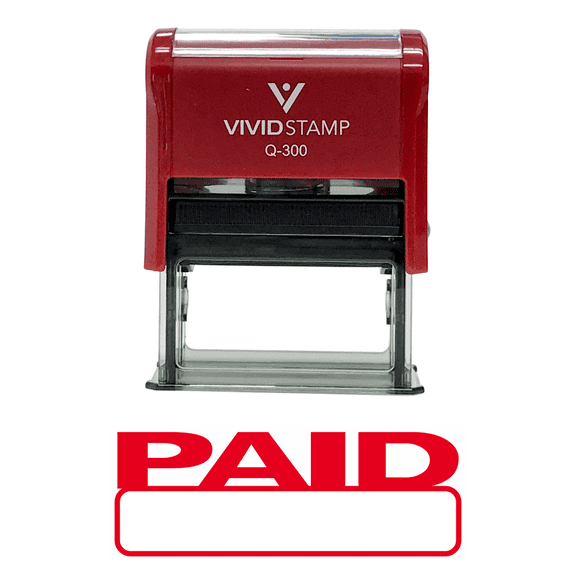 Paid Full Stamp