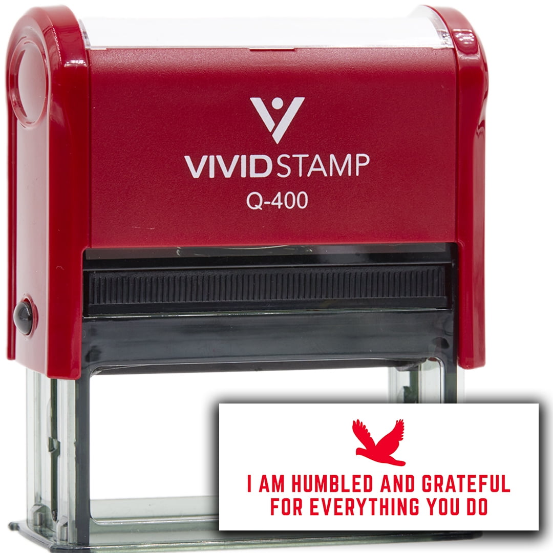 Precision and Convenience: Vivid Stamp I am humbled and grateful for ...