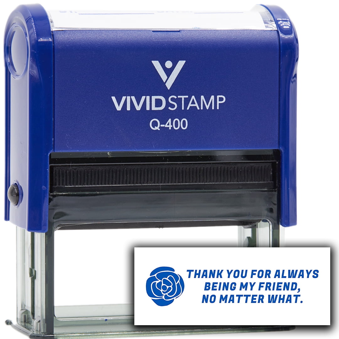 Precision and Convenience: Vivid Stamp Thank you for always being my ...