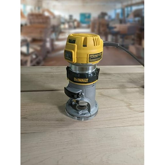 Precision machined 3/8" thick baseplate with bushing recess for Dewalt ...