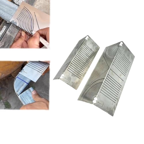 PrecisionFlex Angle & Arc Marking Tool,Square Steel Pipe Bend Marking Tool,Adjustable Linear Arc ...