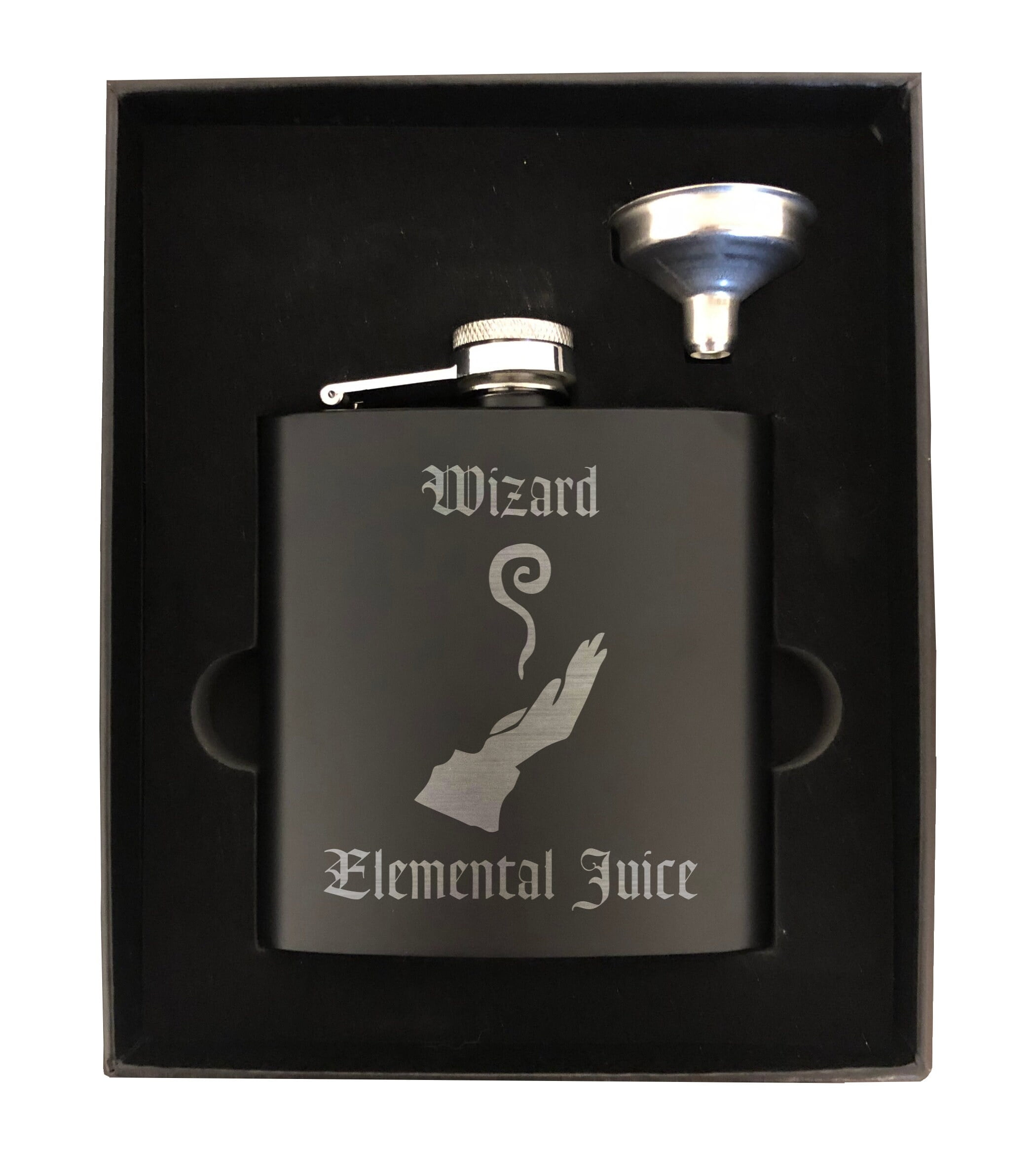 PrecisionNC D&D DND Gifts Wizard Elemental Juice Engraved Stainless ...