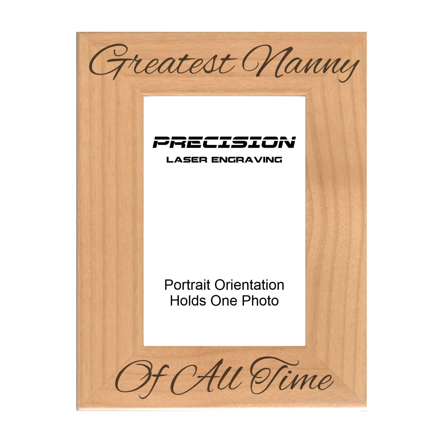PrecisionNC Engraving Gift for Grandma Greatest Nanny of All Time ...