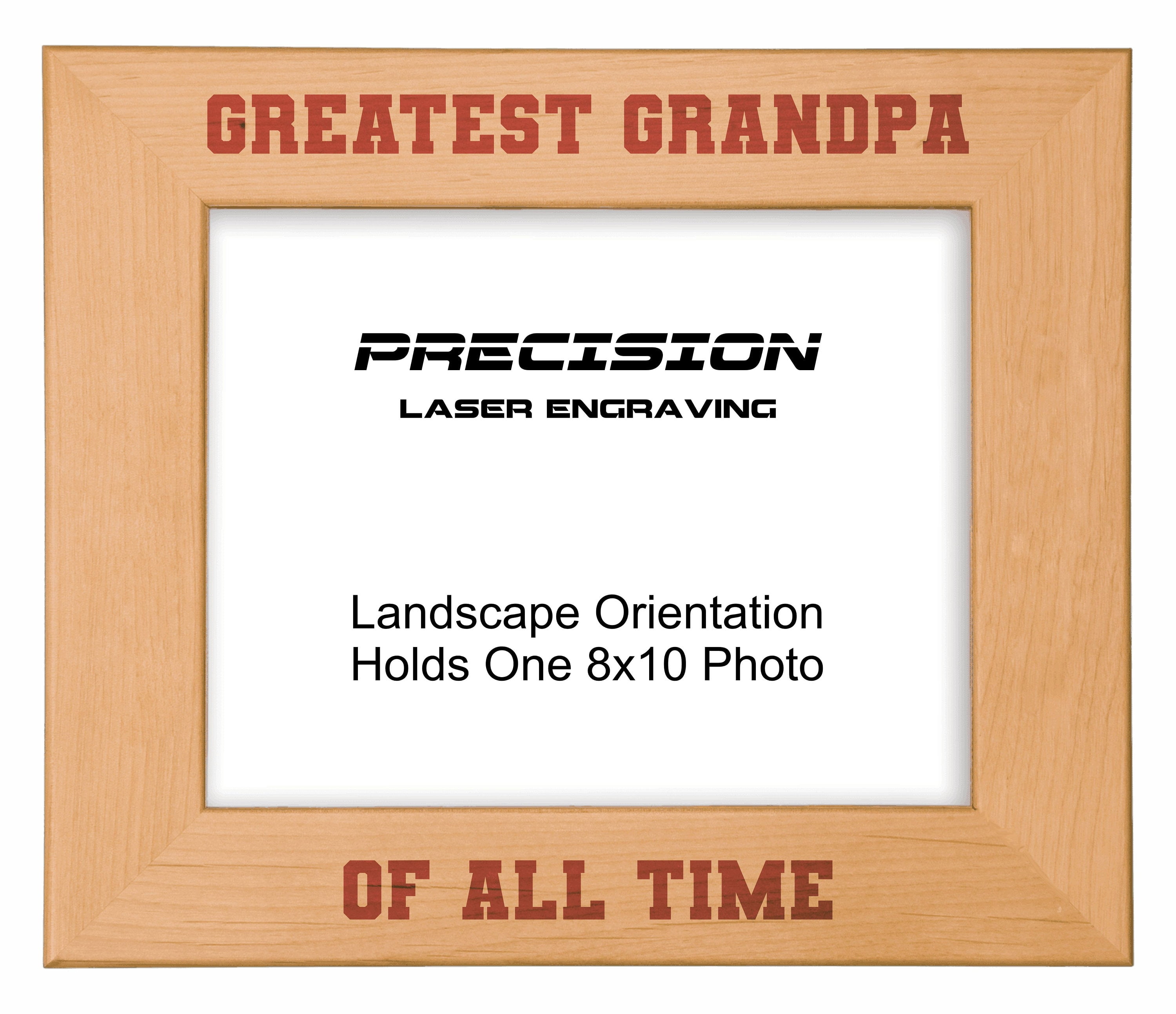 PrecisionNC Engraving Gift for Grandpa Greatest Grandpa of All Time ...
