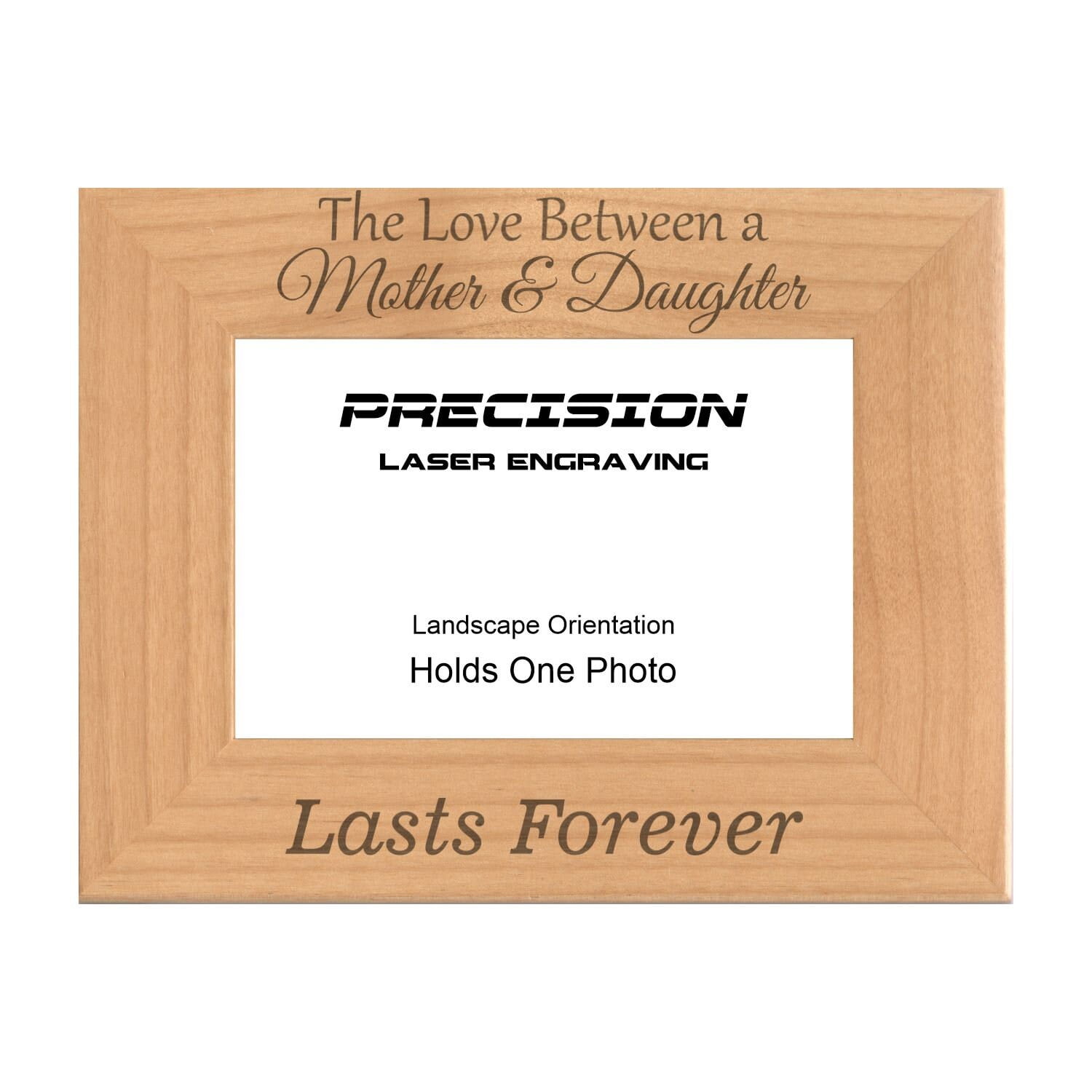 PrecisionNC Engraving Gift for Mom Daughter Love Between Mother and ...
