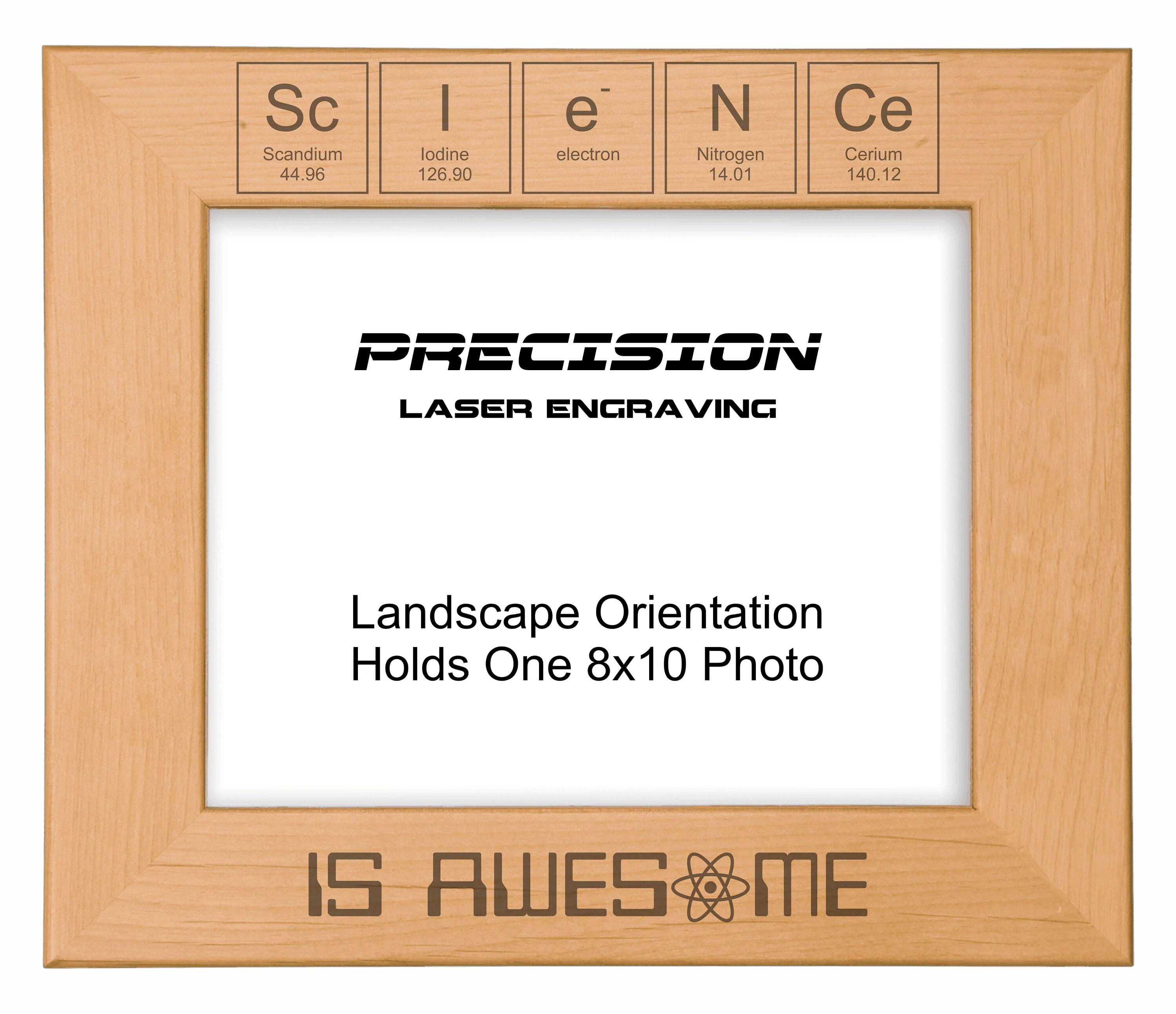PrecisionNC Engraving Nerdy Gifts Science is Awesome Periodic Table of ...