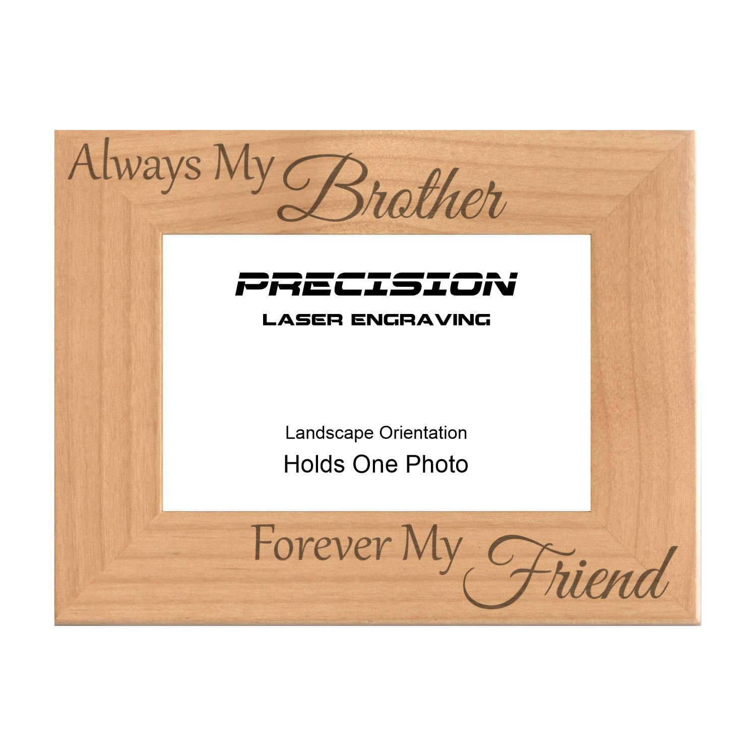 PrecisionNC Engraving Sibling Gifts Always My Brother Forever My Friend ...