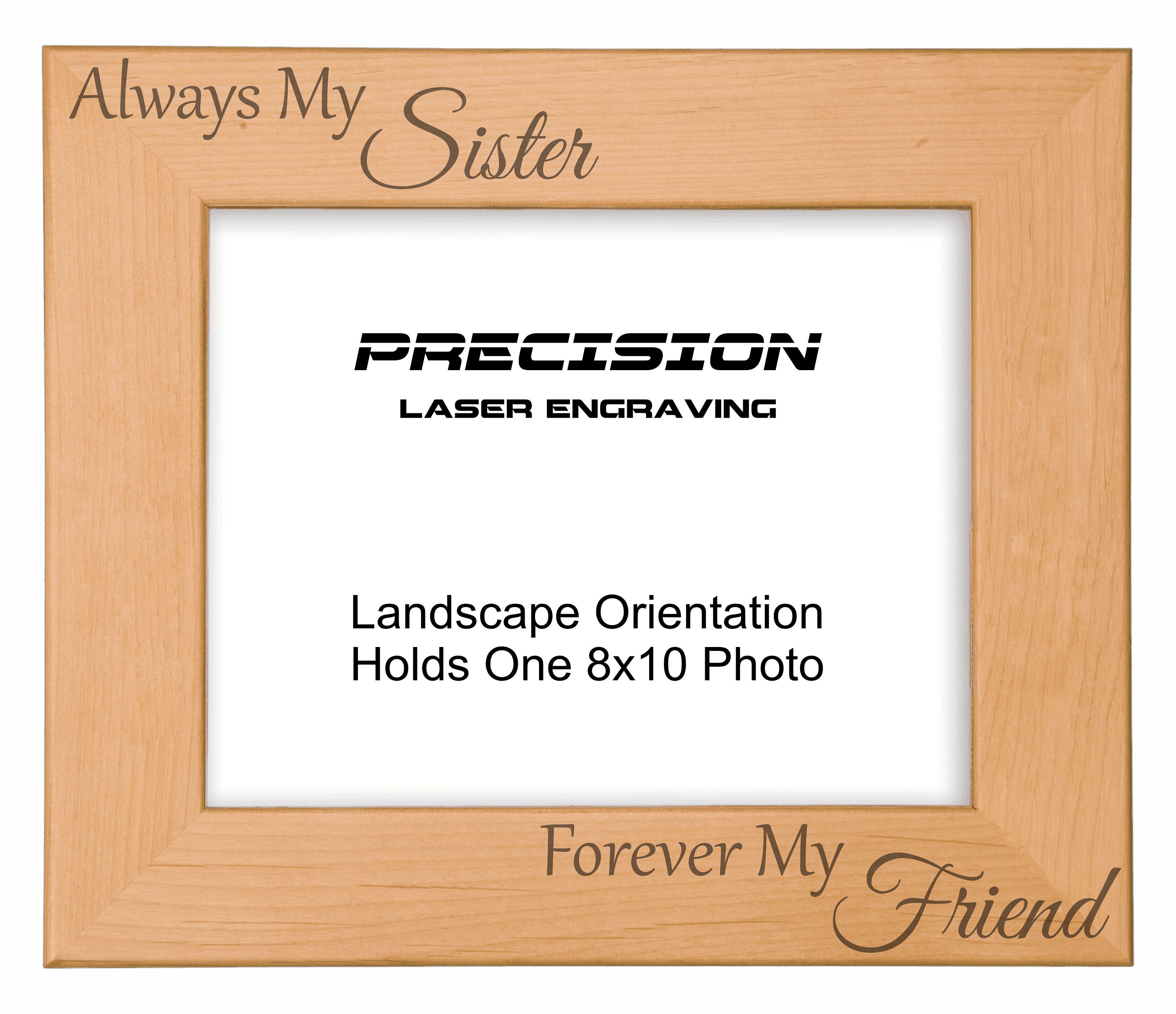 PrecisionNC Engraving Sibling Gifts Always My Sister Forever My Friend ...
