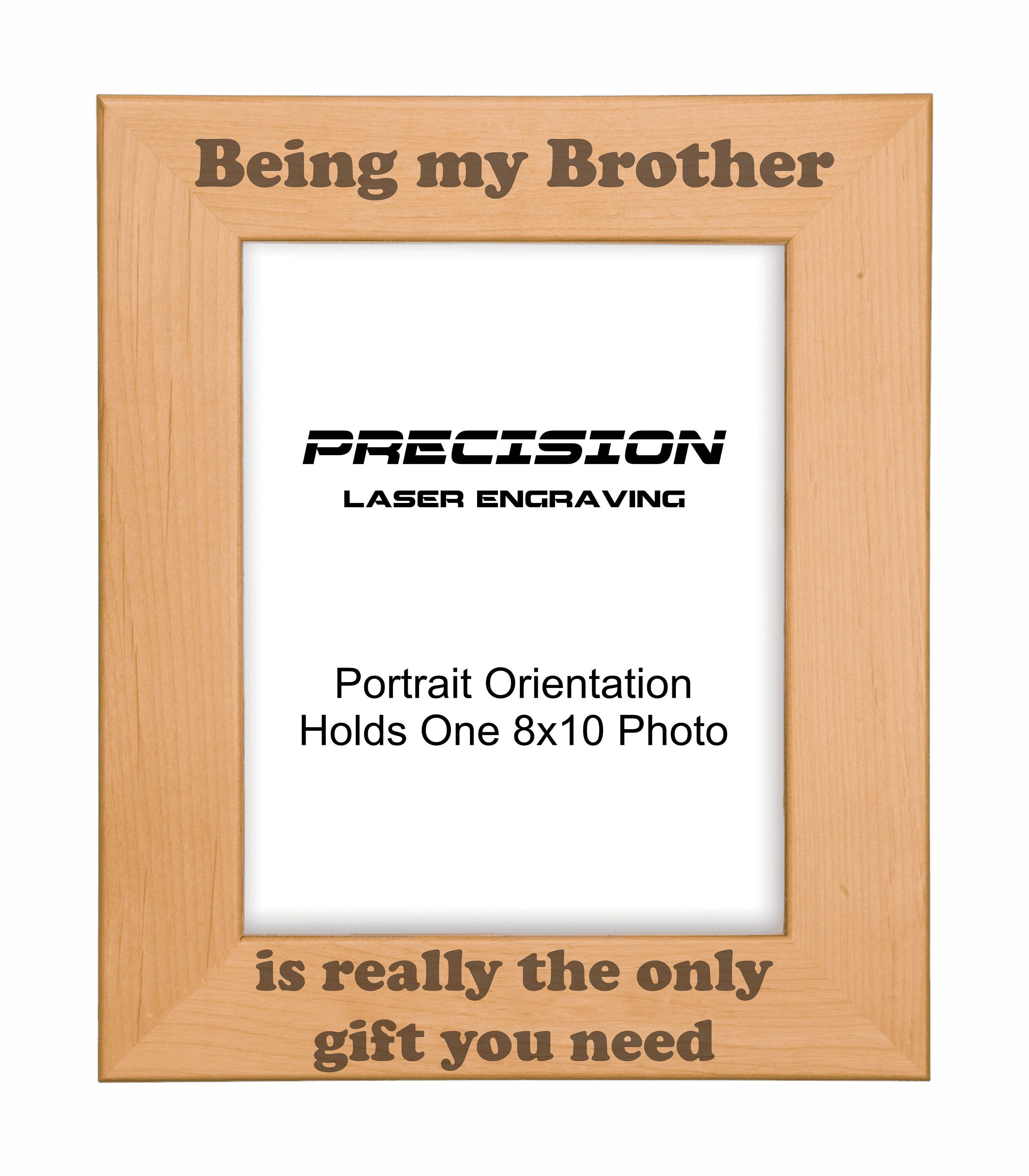 PrecisionNC Funny Gifts Being my Brother is really the only gift you ...