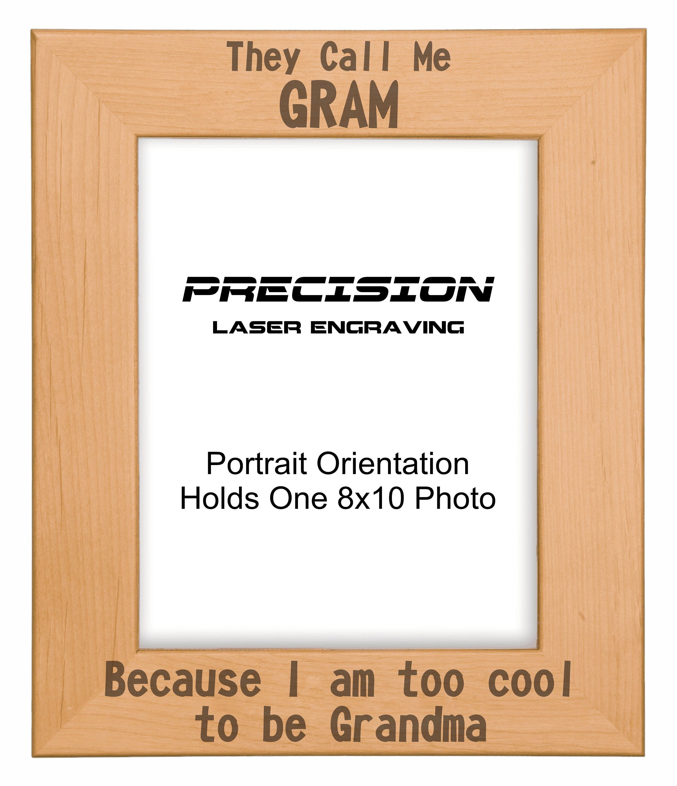 PrecisionNC Funny Gifts for Grandma Call Me Gram Too Cool for Grandma ...