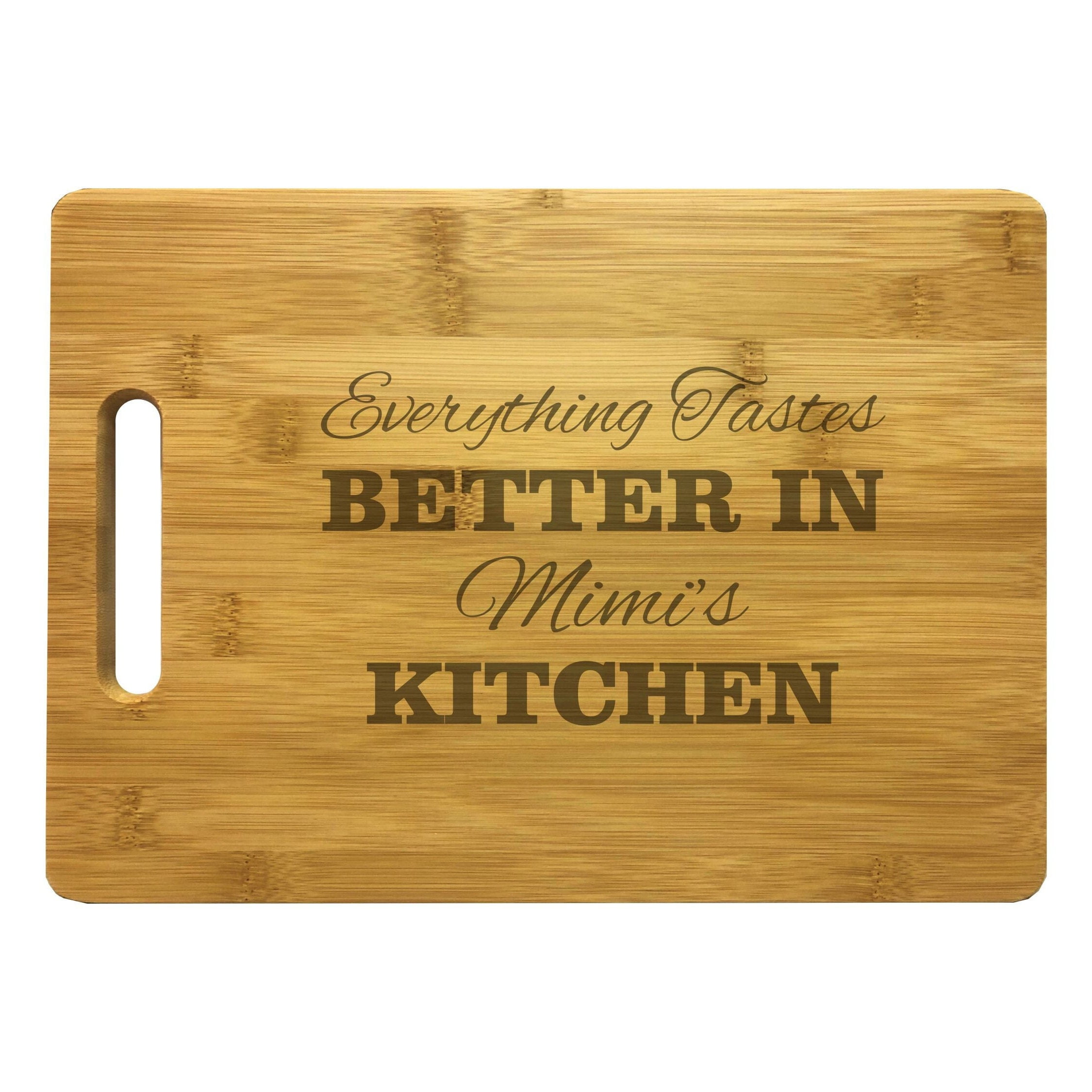 PrecisionNC Gift for Grandma Everything Tastes Better in Mimi's Kitchen ...