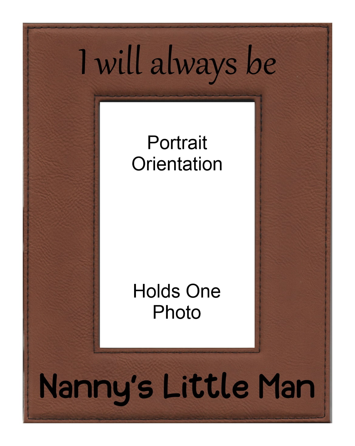 PrecisionNC Grandma Gifts I Will Always be Nanny's Little Man Mothers ...