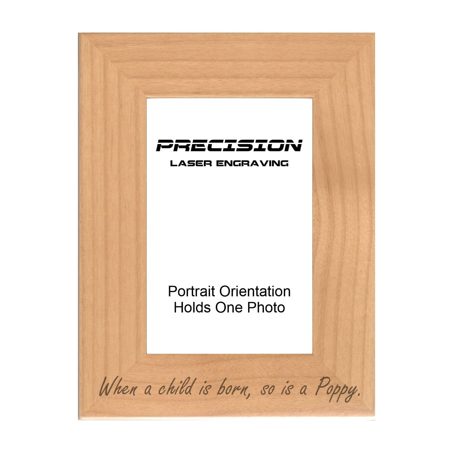 PrecisionNC Grandpa Gifts When a child is born so is a Poppy Engraved ...
