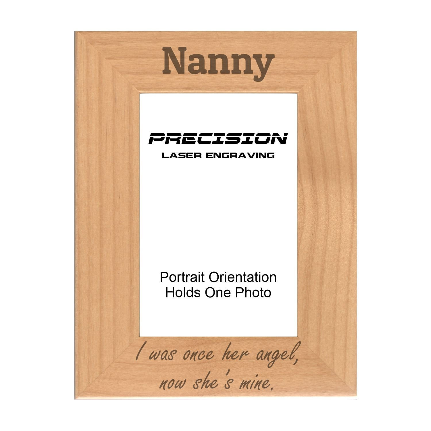 PrecisionNC Nanny Remembrance Frame I was once her angel now she's mine ...