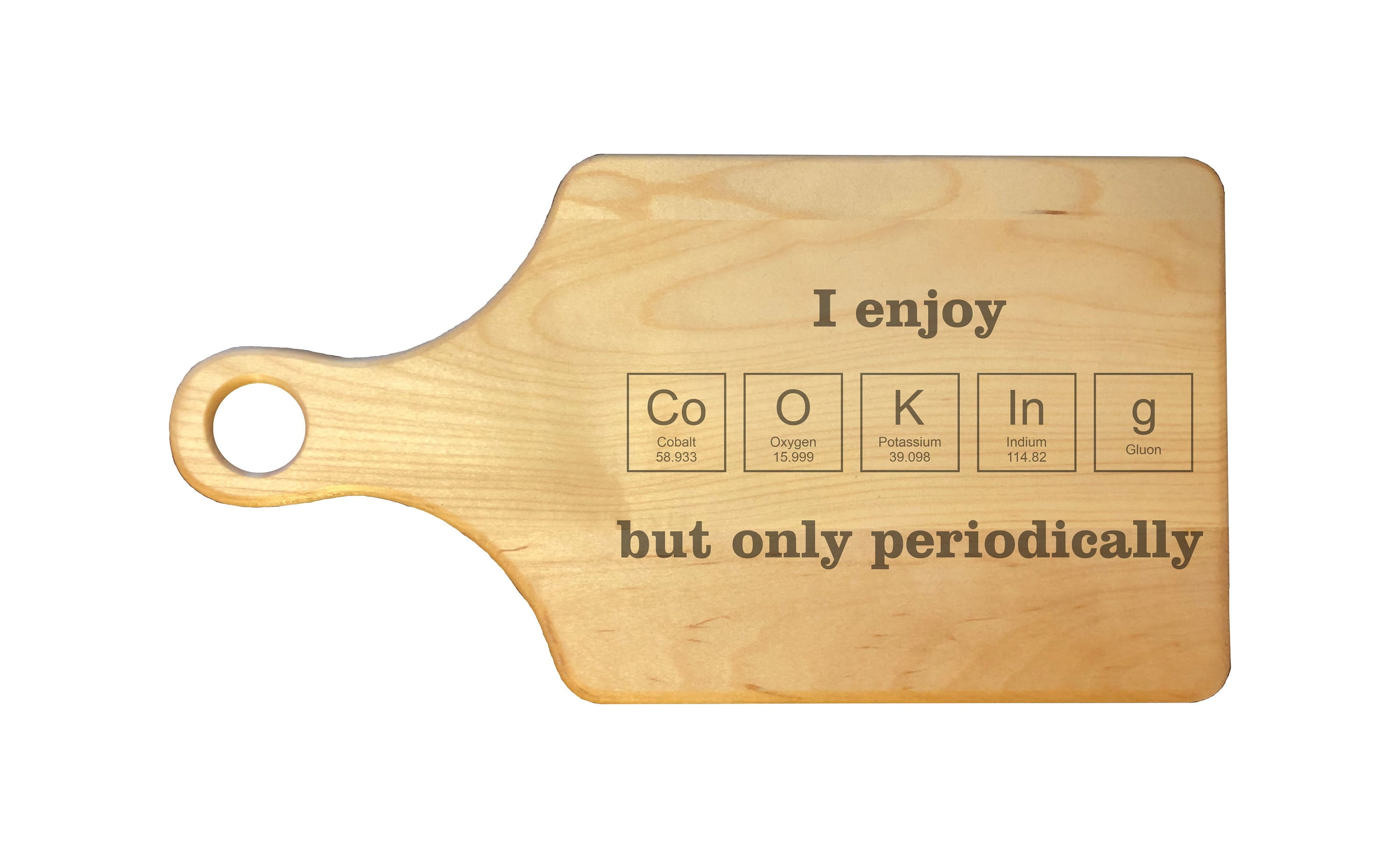 PrecisionNC Nerdy Gifts I enjoy cooking but only periodically Engraved ...