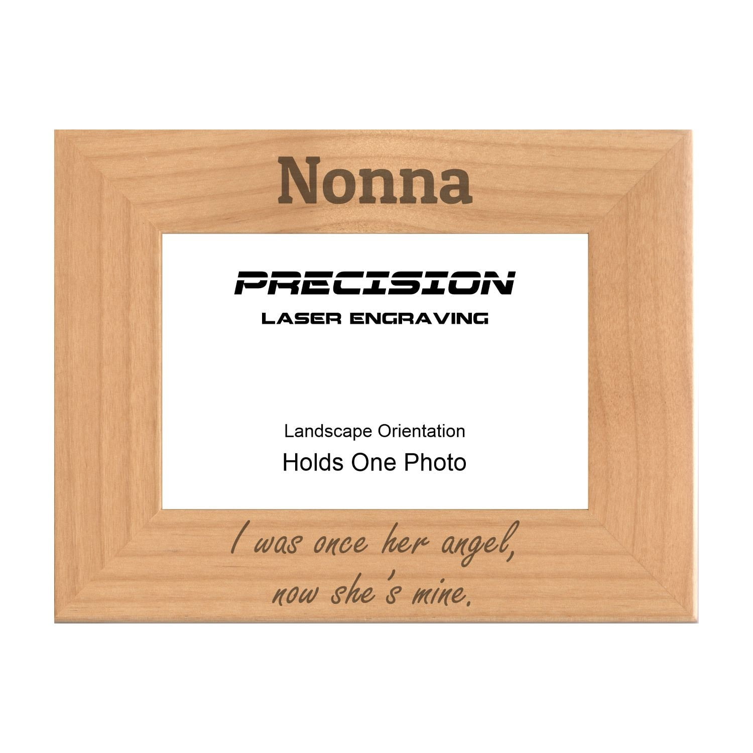 PrecisionNC Nonna Remembrance Frame I was once her angel now she's mine ...