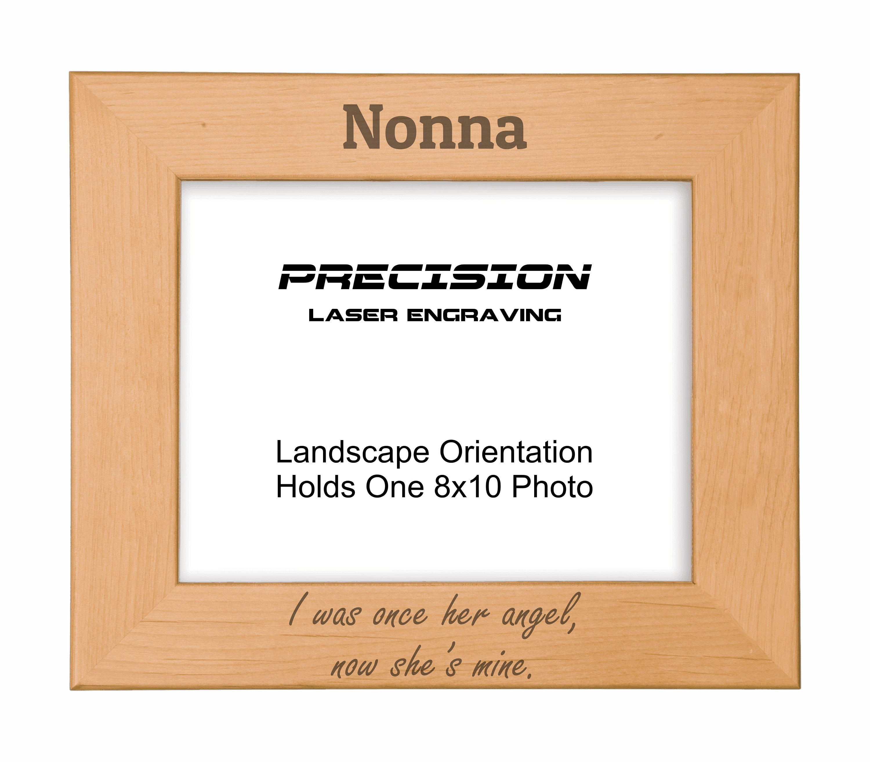 PrecisionNC Nonna Remembrance Frame I was once her angel now she's mine ...