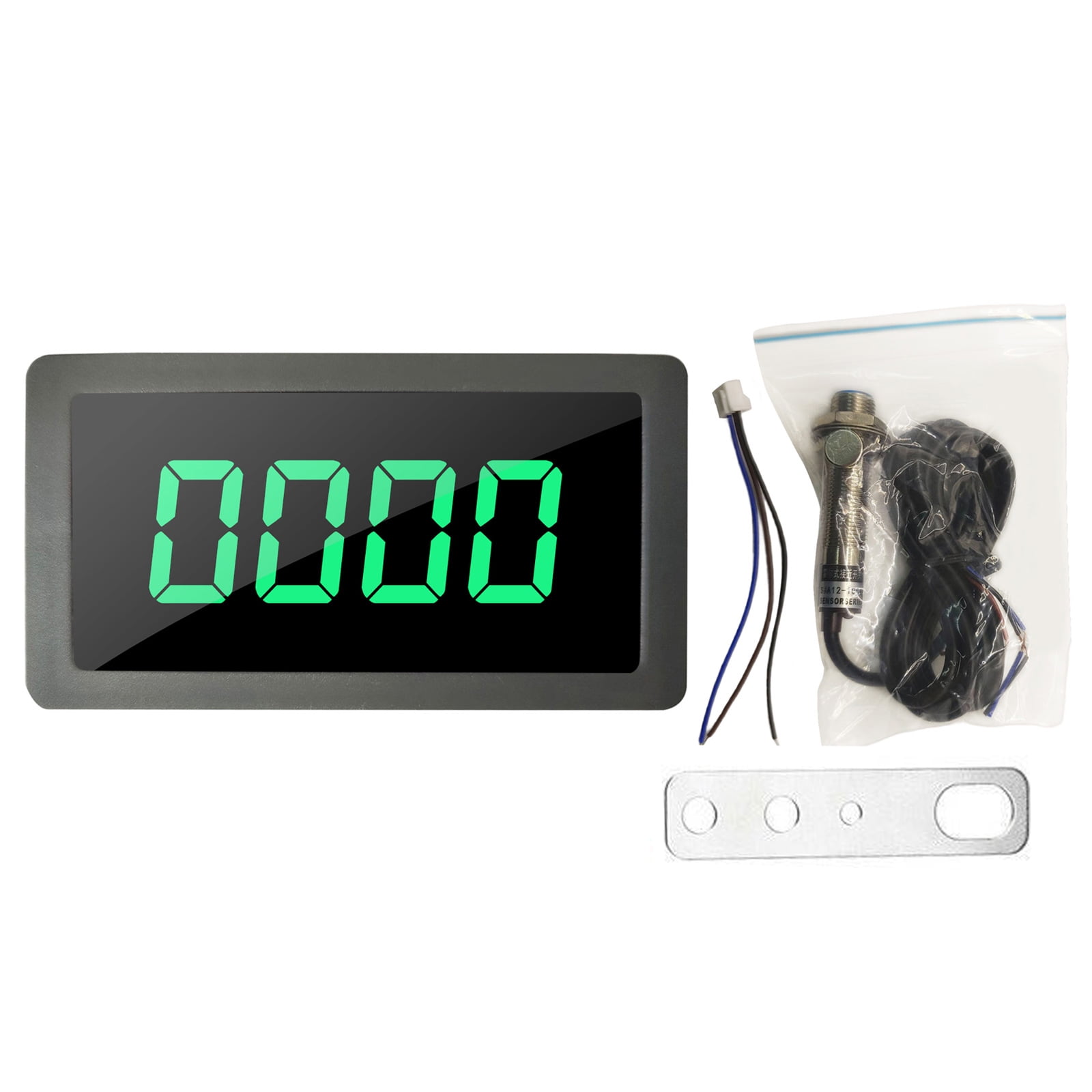 PrecisionS Digital Tachometer for Motors LED Speed Speed Meter with ...
