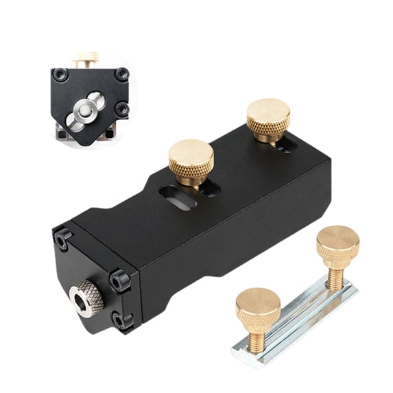 Precisions Aluminum Profile Tapped Auxiliary Jig Tool for 20/30/40 DIY ...