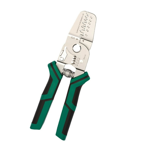 Precisions Electrical Cable Crimping Stripping Pliers Cutter Tool With ...