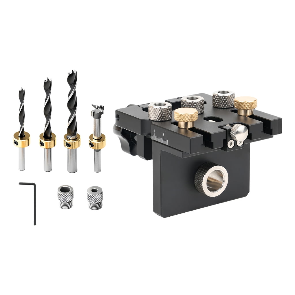 Precisions Jig Dowel Jig 3 In 1 Dowelling Jig Wood Hole Drilling Guide ...