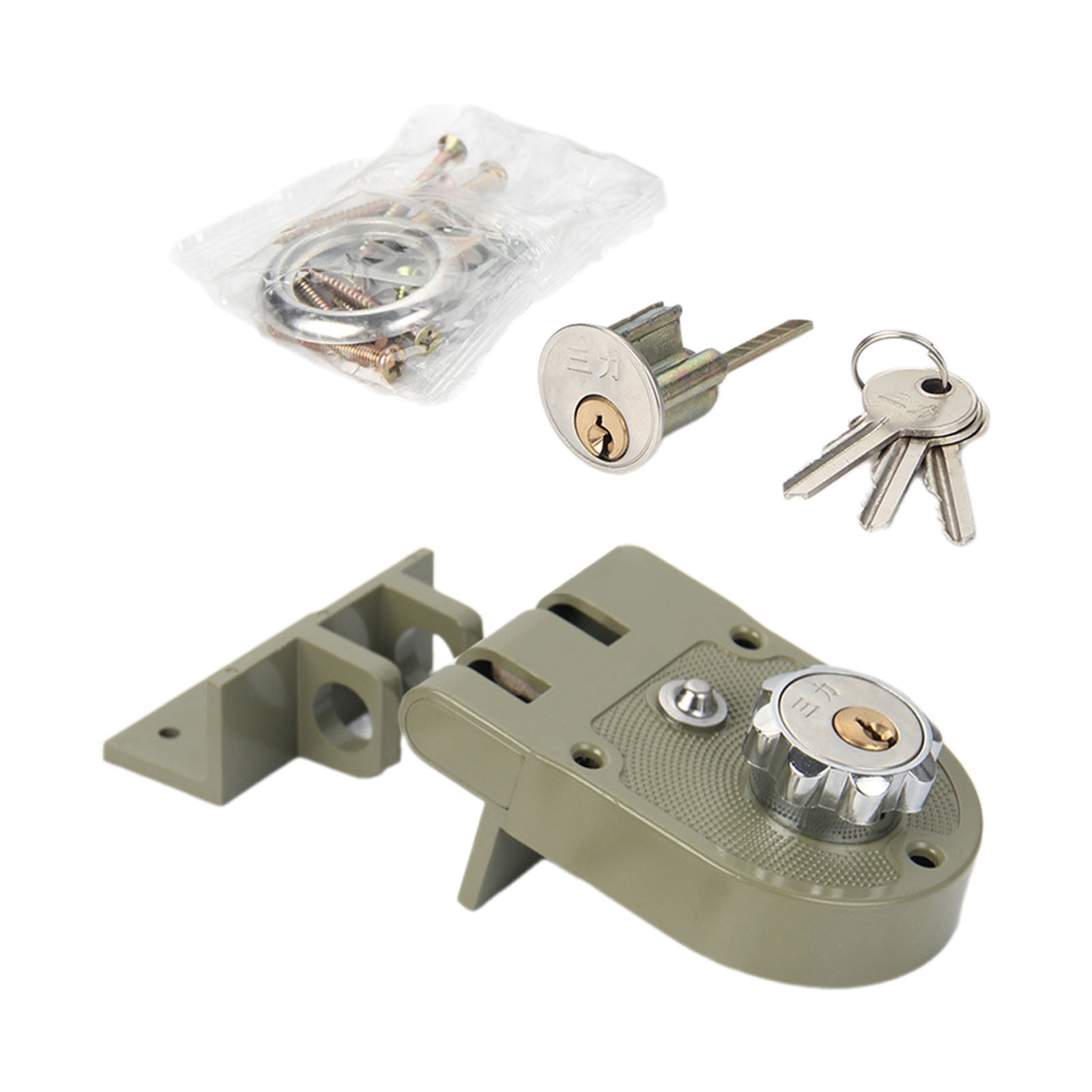 Precisions Produced Push Pull Gate Lock Resistant Steel Door Lock ...