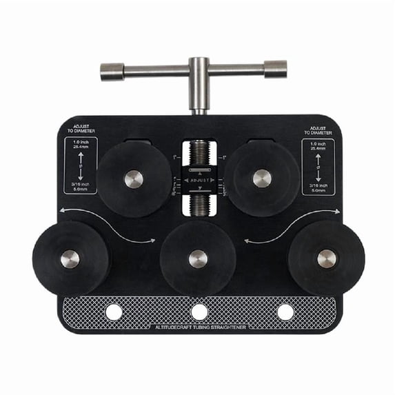 Precisions Roller Tubing Straightener For Automotive HVAC Systems Pipe ...
