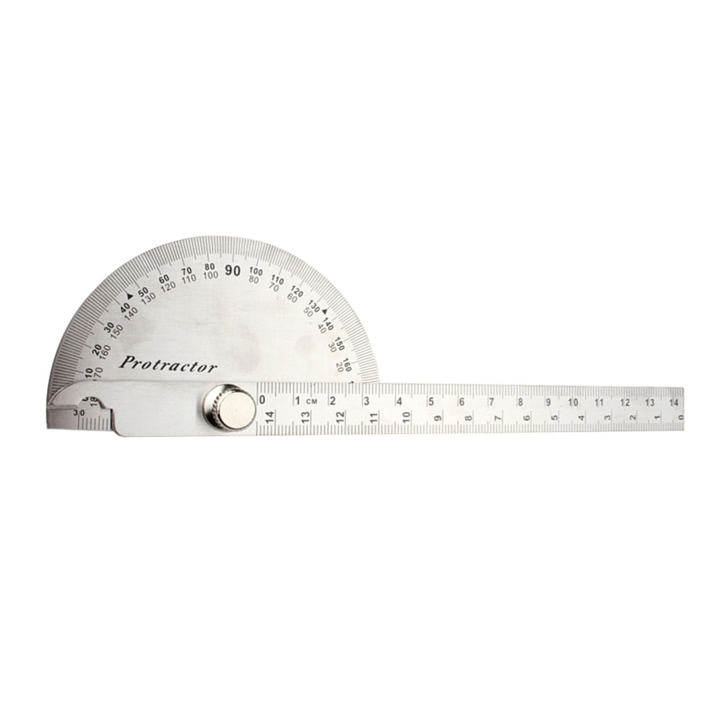 Precisions Stainless Steel Angled Measuring Protractors 90X150 90X200 ...