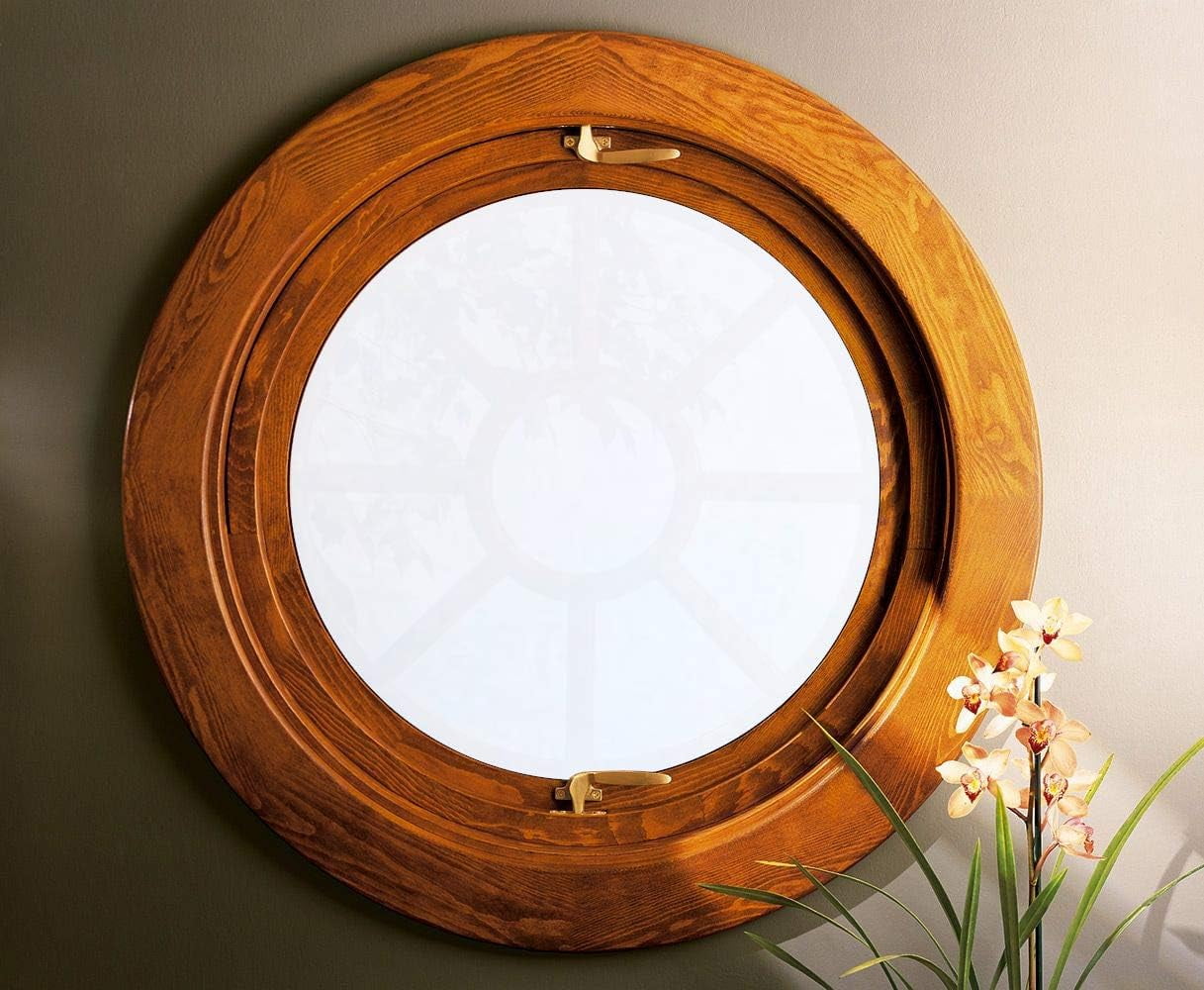 Precut Circle Window Film, White Color, Self Static Adhesive Cling, 19 ...