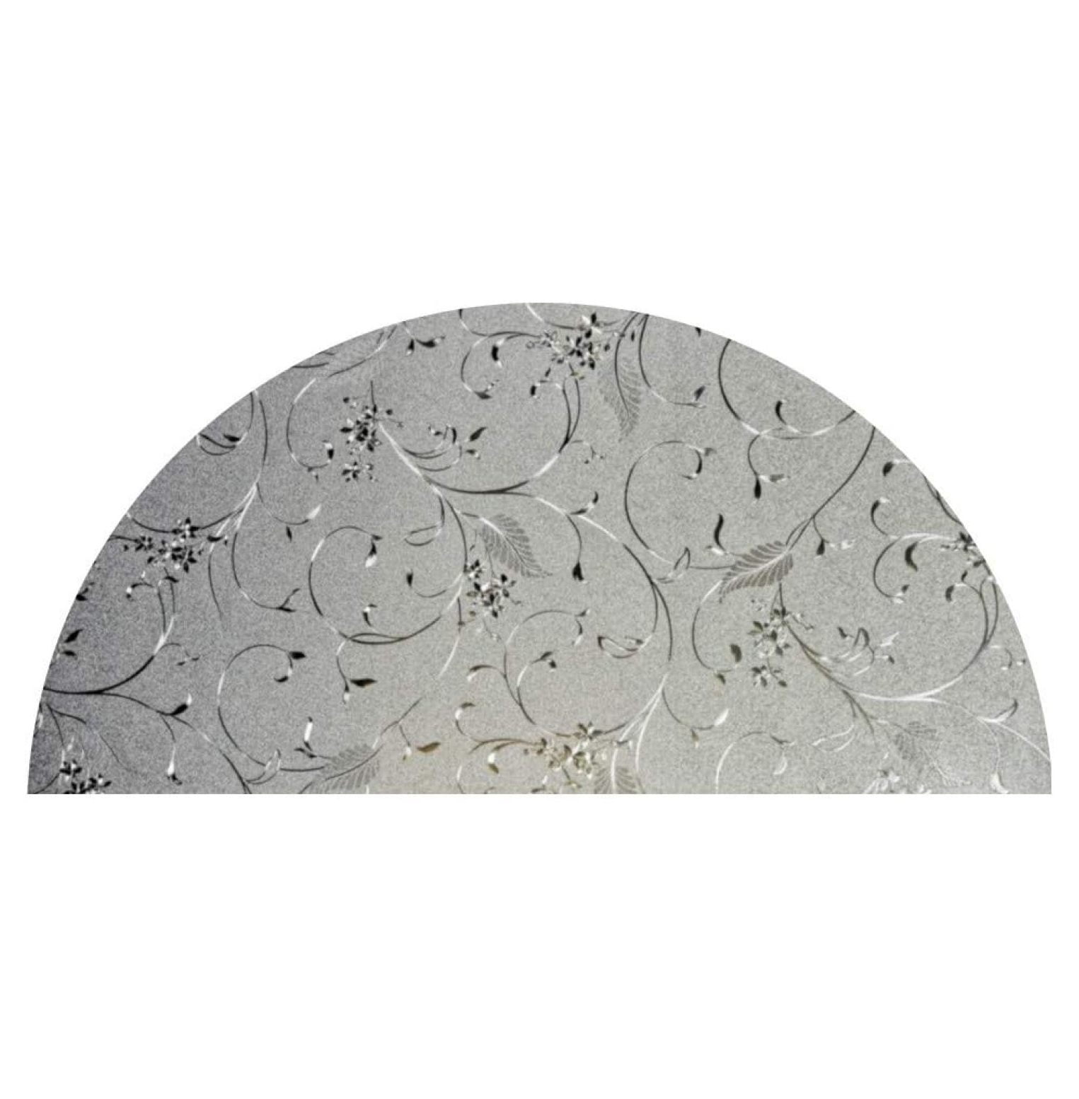 Precut Flower Arched Window Film Shade, Self Adhesive Static Cling, 23 ...