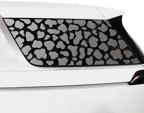 Precut Quarter Window Cow Print Vinyl Decal Sticker Compatible with Kia ...